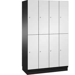 CAMBIO Fächerschrank mit Garderobenstange C+P