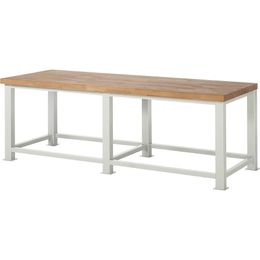 Rau Schwerlast-Werkbank, Plattenstärke 50 mm, BxT 2500 x 900 mm