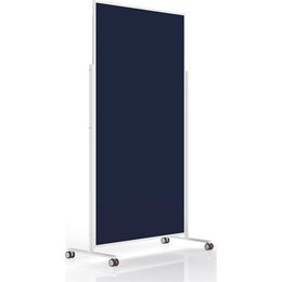 MAGNETOPLAN Design-Moderationstafel VarioPin, Tafelformat 1800 x 1000 mm, Filz, dunkelblau