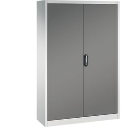 C+P ACURADO Universalschrank, BxT 1200 x 400 mm, lichtgrau / vulkangrau