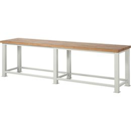 Rau Schwerlast-Werkbank, Plattenstärke 50 mm, BxT 3000 x 700 mm