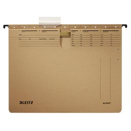 Leitz Hängehefter, mit Daumenausstanzung, ALPHA® DIN A4, VE 50 Stk