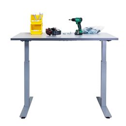 eurokraft basic Arbeitstisch, elektrisch höhenverstellbar, Höhe 680 - 1180 mm, HPL-Platte, BxT 1200 x 800 mm