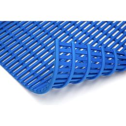 EHA Bodenmatte, PVC-frei, pro lfd. m, blau, Breite 600 mm