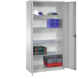 C+P Universalschrank, Höhe x Breite x Tiefe 1950 x 950 x 420 mm, lichtgrau, ab 3 Stk