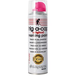 Ampere Baustellenmarkierspray, Inhalt 500 ml, auf Lösemittelbasis, VE 12 Dosen, pink fluo
