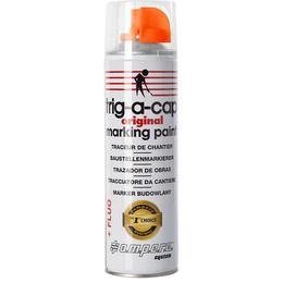 Ampere Baustellenmarkierspray, Inhalt 500 ml, auf Lösemittelbasis, VE 12 Dosen, orange fluo
