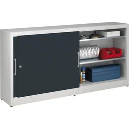 Schiebetürschrank Höhe 1000 mm eurokraft pro