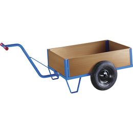eurokraft pro Zweirad-Handwagen, mit Kastenaufbau, Ladefl&auml;che 1050 x 700 mm