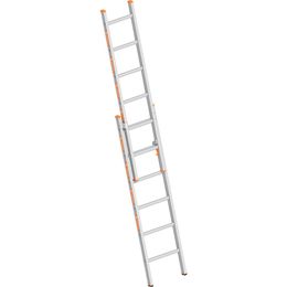 Layher Alu-Schiebeleiter, 2-teilig, ausziehbar, 2 x 6 Sprossen
