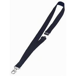 Durable Textilbänder mit Karabinerhaken, Sicherheitsverschluss, VE 50 Stk, schwarz