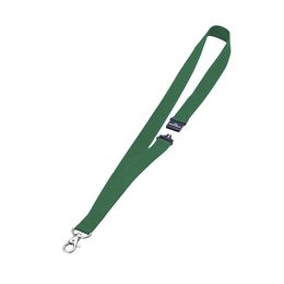 Durable Textilbänder mit Karabinerhaken, Sicherheitsverschluss, VE 50 Stk, grün