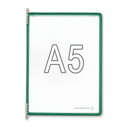 Tarifold Klarsichttafel, VE 10 Stk, für DIN A5, grün