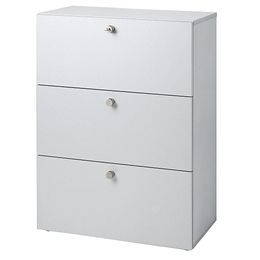 eurokraft pro Hängeregistraturschrank, HxBxT 1100 x 800 x 420 mm, lichtgrau / lichtgrau