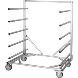 Hordenwagen MULTI RACK aus Alu-Profil, LxBxH 1380 x 800 x 1800 mm, ab 5 Stk kaiserkraft