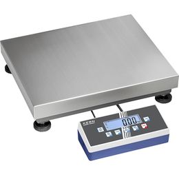 Kern Plattformwaage, Zweibereichswaage, eichf&auml;hig, W&auml;gebereich bis 300 kg, Ablesbarkeit 50 / 100 g, W&auml;geplatte 650 x 500 mm
