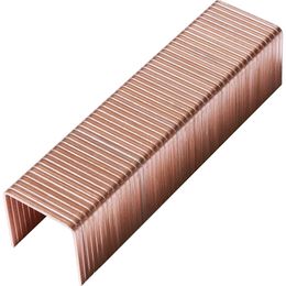 ratioform Heftklammern für Klammerpistolen, Handzangenhefter mit hoher Verschlussfestigkeit, VE 22400 Stk / VE 16800 Stk, Schenkellänge 22 mm