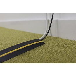 Coba Kabelbr&uuml;cke CABLEPRO, GP2Safety, schwarz / gelb, 1 Kanal, 30 x 10 mm, L&auml;nge 3 m