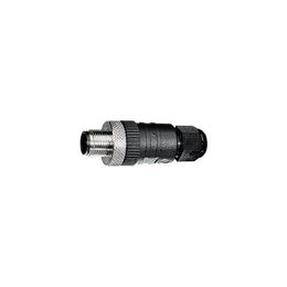Waldmann Anschlussstecker, Kabeldurchlass 6 - 8 mm, 24 V, A-kodiert