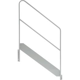eurokraft pro Handlauf, seitlich, 4-stufig, links, inkl. Montageset