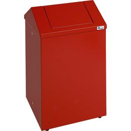 Putzwollkasten, Volumen 45 l, feuerrot kaiserkraft