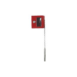 Notschlüsselkasten mit Glasscheibe, mit Klöppel zum Einschlagen, HxBxT 150 x 120 x 32 mm, VE 3 Stk kaiserkraft