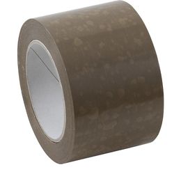 ratioform PVC-Packband, Ausführung extrastark, VE 24 Rollen, braun, Bandbreite 75 mm