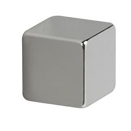 Maul Neodym-Würfelmagnet, vernickelt, Haftkraft 3,8 kg, VE 20 Stk