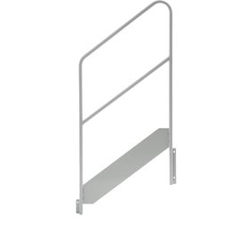 eurokraft pro Handlauf, seitlich, 3-stufig, rechts, inkl. Montageset