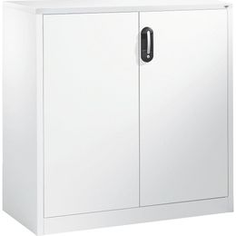 C+P ACURADO Akten-Sideboard, 3 Ordnerhöhen, HxBxT 1200 x 1200 x 500 mm, reinweiß / reinweiß