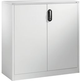 C+P ACURADO Akten-Sideboard, 3 Ordnerhöhen, HxBxT 1200 x 1200 x 400 mm, lichtgrau / lichtgrau