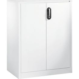 C+P ACURADO Akten-Sideboard, 3 Ordnerhöhen, HxBxT 1200 x 930 x 500 mm, reinweiß / reinweiß