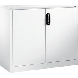 C+P ACURADO Akten-Sideboard, 2 Ordnerhöhen, HxBxT 1000 x 1200 x 400 mm, reinweiß / reinweiß