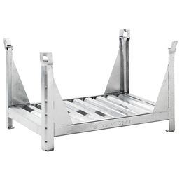 Heson Langgutgestell mit 4 Eckpfosten, LxB 1000 x 800 mm, verzinkt, ab 10 Stück