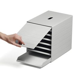 Durable Schubladenbox, HxBxT 322 x 250 x 365 mm, grau