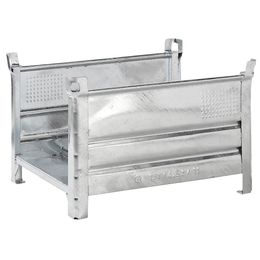 Heson Langgutgestell mit 2 Längswänden, LxB 1000 x 800 mm, verzinkt, ab 10 Stück