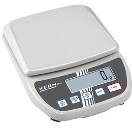 Kern Kompaktwaage, f&uuml;r Schul- und Lehrbetrieb, W&auml;gebereich bis 12 kg, Ablesbarkeit 0,1 g, W&auml;geplatte 175 x 190 mm