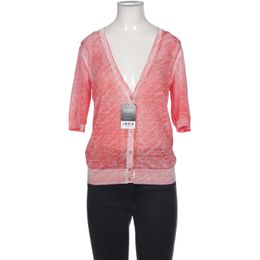 Oui Damen Strickjacke, pink