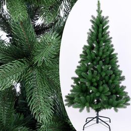 Casaria Deuba PE Weihnachtsbaum "Edeltanne" - 140 cm - 780 Spitzen