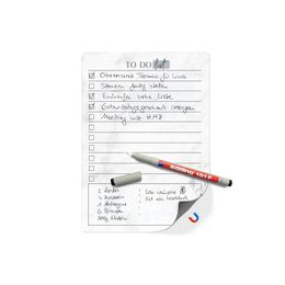 TOBJA Magnettafel A5 To-Do Liste magnetisch +1 Stift
