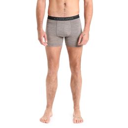 Icebreaker Merino Anatomica Boxershorts - Mann - Trail Heather - Größe L