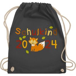 Shirtracer Turnbeutel Schulkind 2024 Fuchs