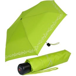 Knirps® Taschenregenschirm Kinderschirm 4Kids reflective mit Reflexborte