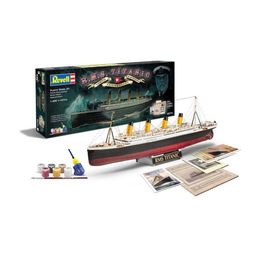 Revell® Modellbausatz Modellbausatz Geschenkset "100 Jahre Titanic" 1:400 6 Basisfarben