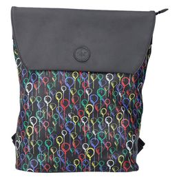 Rieker Cityrucksack, blau|bunt|gelb|rot|schwarz