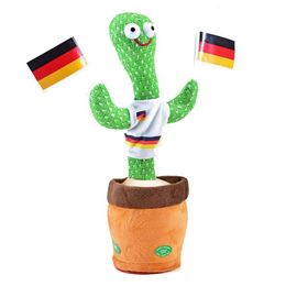 Kögler Kögler Kuscheltier Labertier Fußball Deutschland Fan Kaktus tanzt labert alles nach 35cm