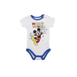 Disney Mickey Mouse Kurzarmwickelbody Mickey Maus Baby kurzarm Body Strampler Gr. 68 bis 92