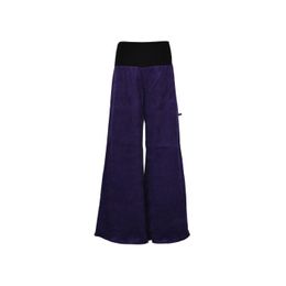 dunkle design Cordhose Marlene Stil Feincord Lila