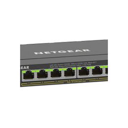 Netgear 8-Port Gigabit Ethernet High-Power PoE+ Plus Switch Netzwerk-Switch