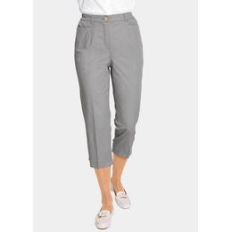 GOLDNER 7/8-Caprijeans 3/4-Hose Carla aus hochwertiger Pima-Baumwolle